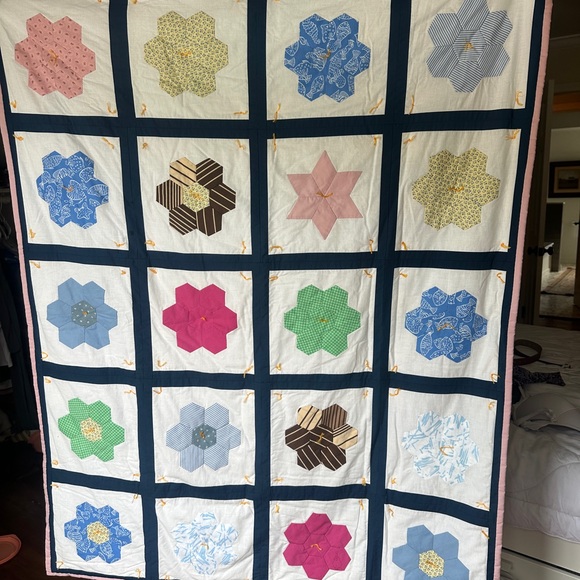 Bedding | Handmade Quilt 46 By 56 | Poshmark